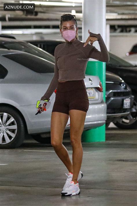 Hailey Baldwin Sexy Seen Running Errands In Santa Monica Aznude