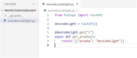 Installation And Configuration Of Python And Fastapi For A Project In