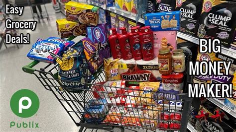 Publix Free Cheap Grocery Couponing Deals Haul BIG MONEY MAKER 9 25 10 1 Or 9 26 10