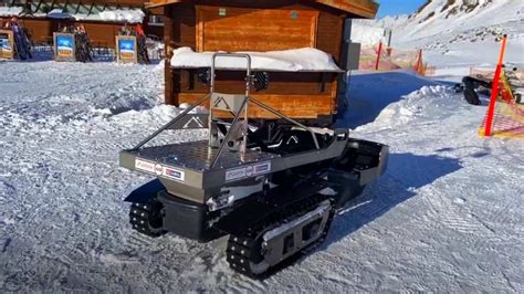 Bobsla All Electric Snowvehicle Vehicle For Snow Drifting