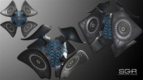 Asgard Orbital Tactical Shield Emitter Drew Olynick Stargate Ships