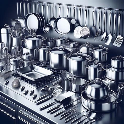 Кухонное оборудование из нержавеющей стали надежность и функциональность