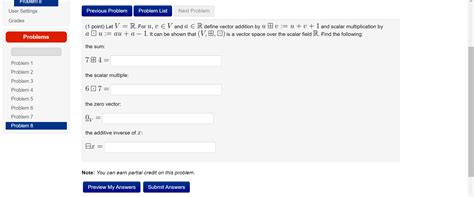 Solved Point Let V R For U VV And AR Define Vector Chegg Com