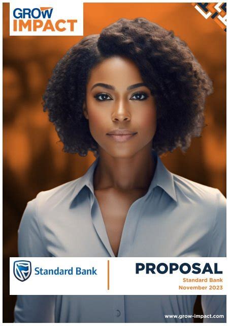 Grow Impact Standard Bank Proposal November 2023