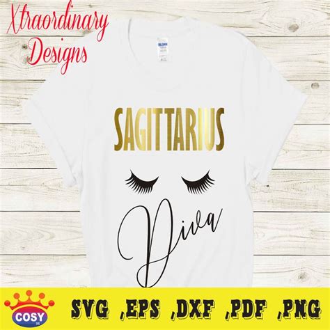 Sagittarius Svg Sagittarius Diva Svg Sagittarius Queen Svg