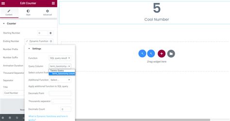 How To Display Count Of Posts Containing The Specific Term In Elementor