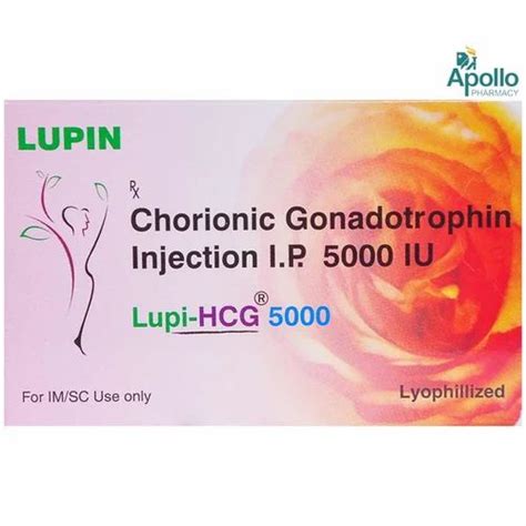 Hcg 5000 Iu At ₹ 321piece Human Chorionic Gonadotropin Injections In