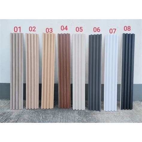 Jual Wpc Panel Dinding Wpc Wallpanel Kisi Uk 2 9m X 170cm X2 3cm