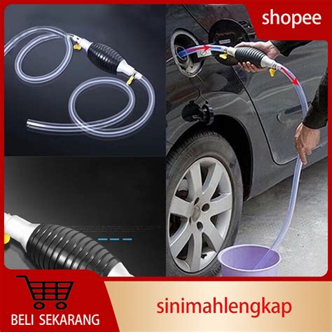 Jual Pompa Bensin Manual Bahan Bakar Transfer Pump Alat Pompa Tangan Penyedot Sedot Air Minyak