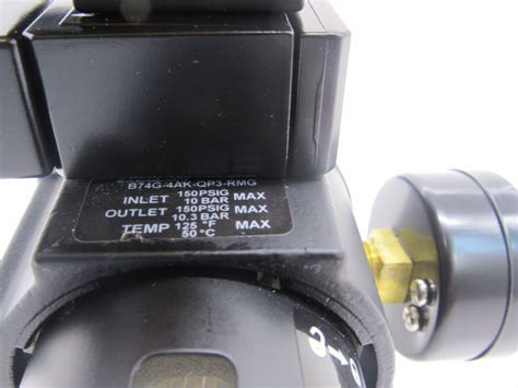 New Norgren B74g 4ak Qp3 Rmg Regulator Lockout Valve T74e 4aa P1n