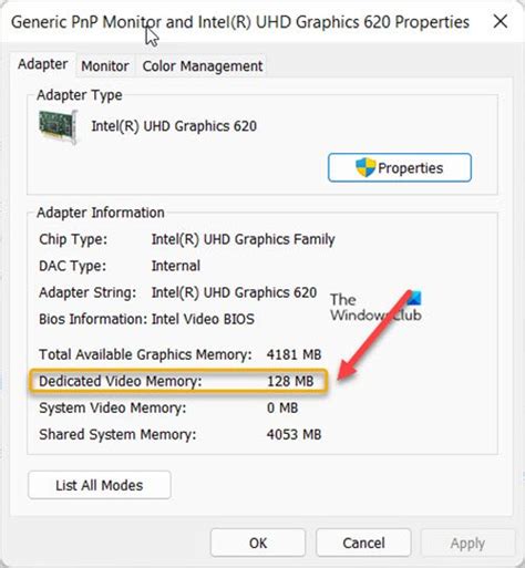 How To Check How Much Video RAM VRAM You Have In Windows 11 10