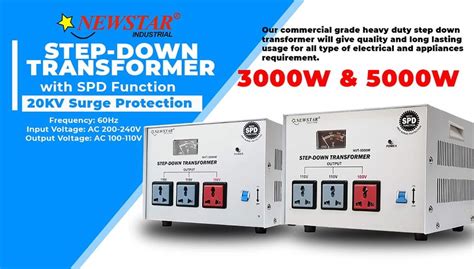 Newstar Step Down Transformer On Carousell