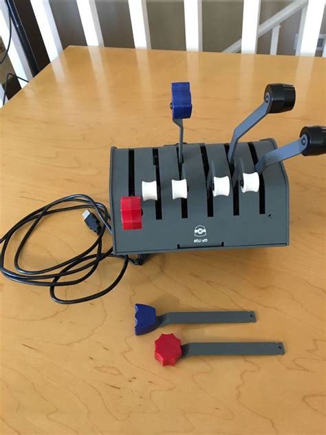 Goflight Gf Tq6 Throttle Quadrant For Flight Simulator W Handle Kit