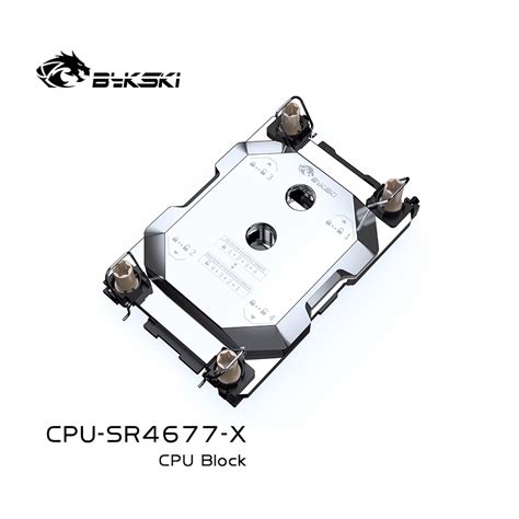 Bykski Cpu Block For Intel Lga4677 Server Ai Cloud Server Water Cool