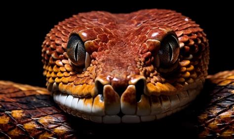 Premium Photo Ball Python Firefly Morph Or Mutation Isolated Balck