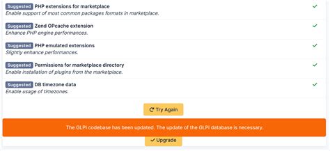 Glpi Upgrade Error Support Nethserver Community