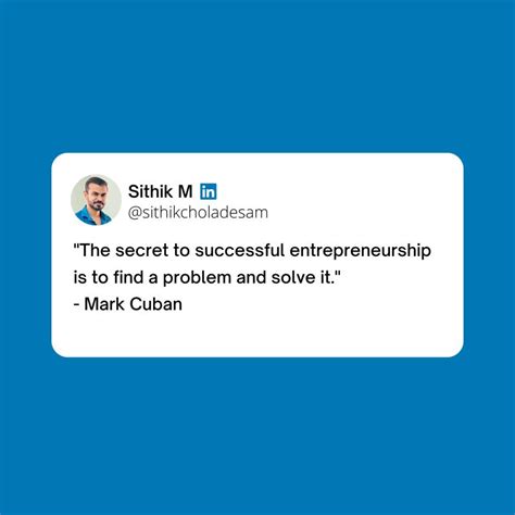 Sithik M On Linkedin Entrepreneurship Opportunities Success Collaboration Entrepreneurs