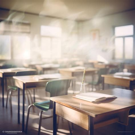 Premium Photo Photo Blurred Classroom Background