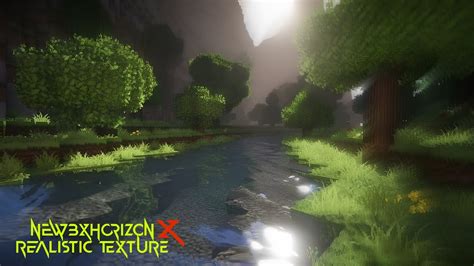 Ultra Realistis Shader Minecraft Pe 121 Ringan Render Dragon Youtube