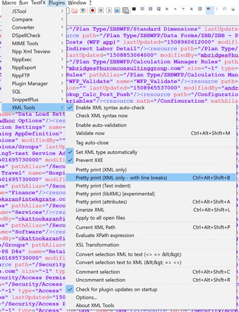 Notepad Plugins ~ Oracle Hyperion Labs