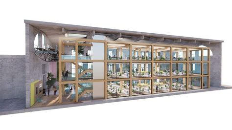 Box In A Box Architecture Building New Workspaces Inside A Defunct