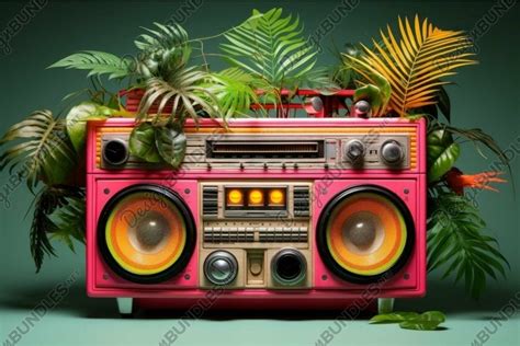 Powerful Ghetto Blaster Generate Ai