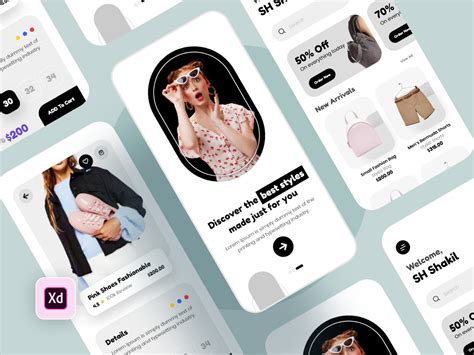 Ecommerce Mobile App 🛒🛍️ By Sh Shakil 🏅 On Dribbble