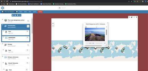Geostory Audio Image Video Is Not Visible In The Gfi Issue