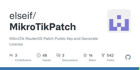 Mikrotikpatchgithubworkflowsmikrotikpatch6yml At Main · Elseif