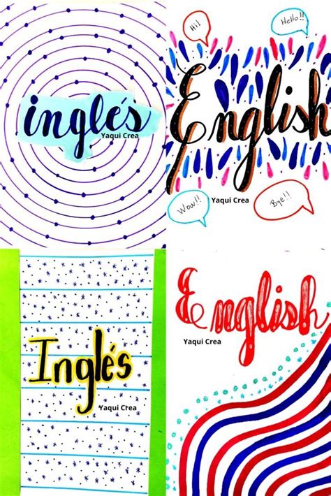 Portadas Para Cuaderno De Inglés Fáciles Y Bonita Word Search Puzzle