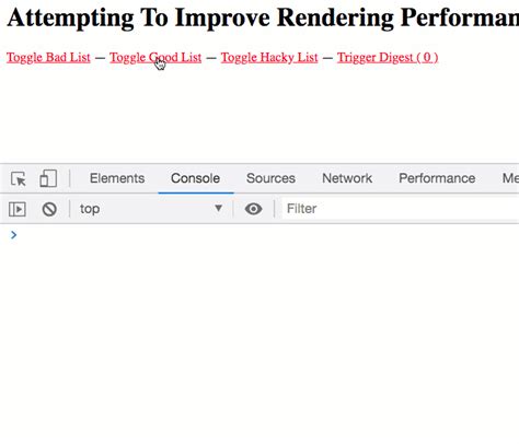 Attempting To Improve Rendering Performance Of A Large List View In