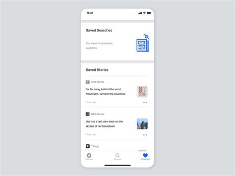 News App UI Concept By Chloe Wu On Dribbble