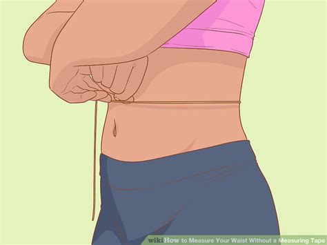 Easy Ways To Measure Your Waist Without A Measuring Tape 8 Steps