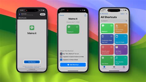 feed any website to maimo from your iphone with shortcut maimo docs