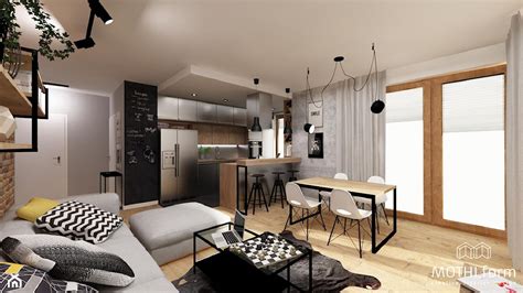 TOP 10 salonów w stylu loftowym zostańwdomu i zainspiruj się Homebook