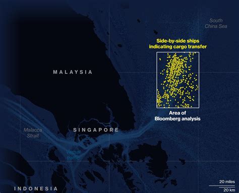 Satellite Analysis Shows Enormity Of Secretive Oil Shipping Hub