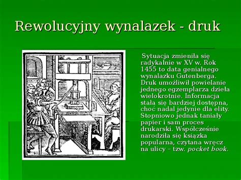 Prezentacja epoki literackie Świat prezentacji