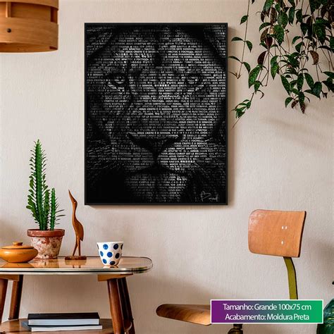 Quadro Jesus Cristo é O Senhor Quadros Para Escritório E Empresários