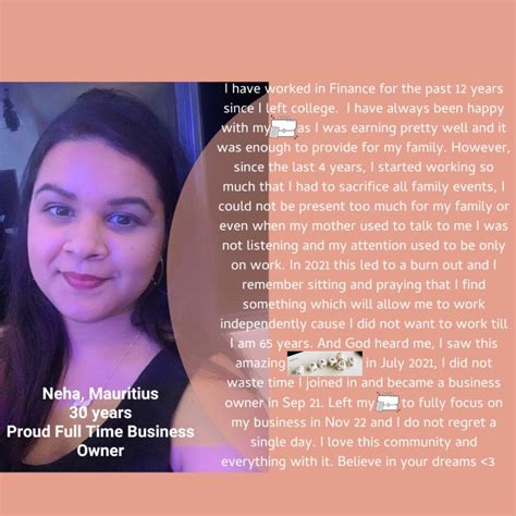 sravya koney on linkedin testimonial how this lady from mauritius