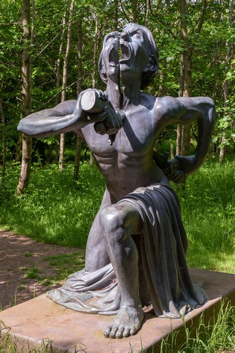 A Statue In Victors Way Park It Sums Up My Indecision Pretty Well