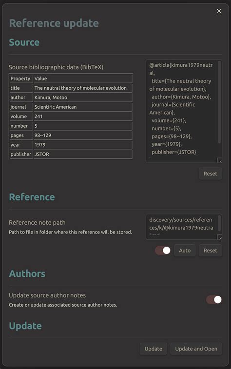 Bibliosidian Native Obsidian First Bibliographic Reference Graph