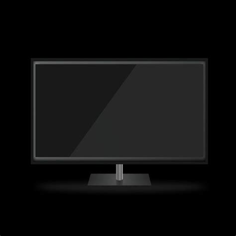 Led Clipart Hd Png Realistic Led Monitor With Stand Monitor Clipart
