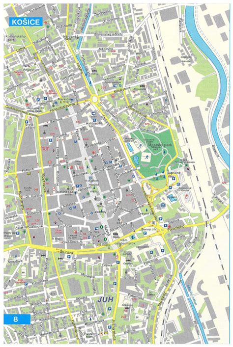 Mapas Detallados De Kosice Para Descargar Gratis E Imprimir