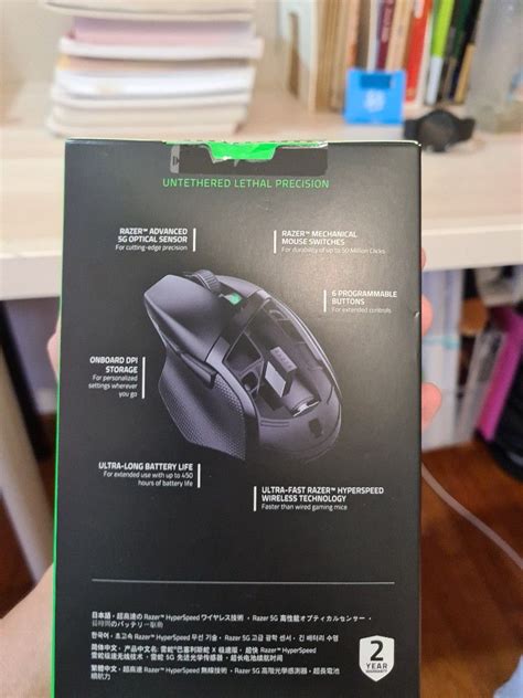 Razer Basilisk X Hyperspeed Computers Tech Parts Accessories Mouse Mousepads On Carousell