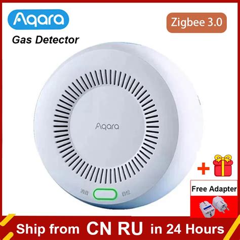 Aqara Détecteur de Gaz Combusemballages Intelligent Alarme Zigbee