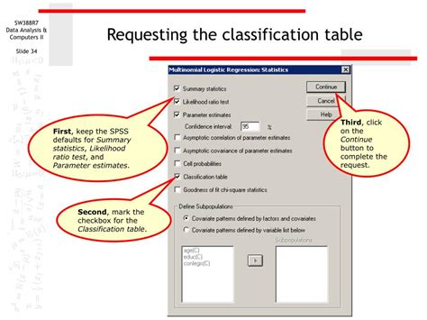ppt multinomial logistic regression basic relationships powerpoint