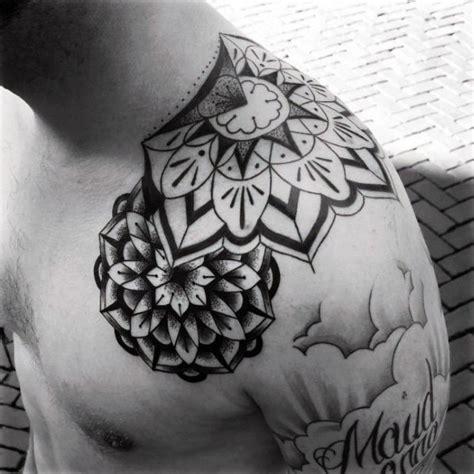 70 Mandala Tattoo Designs Für Männer Symbolic Ink Ideas Mann Stil
