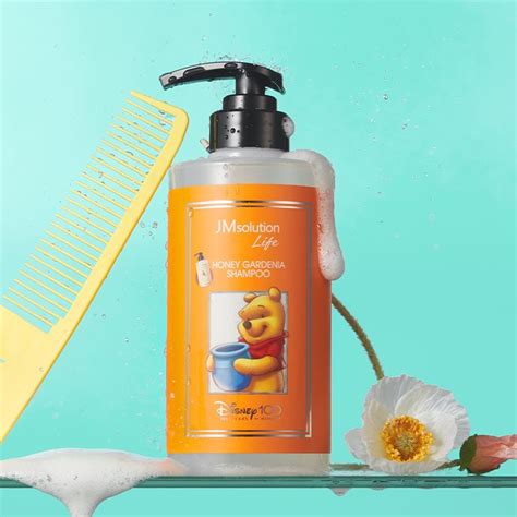 디즈니 100주년 한정판 제이엠솔루션라이프 허니 가드니아 퍼퓸 샴푸 500ml 홈플러스 택배배송