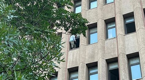 Ankara Adliyesinde Intihar Girişimi