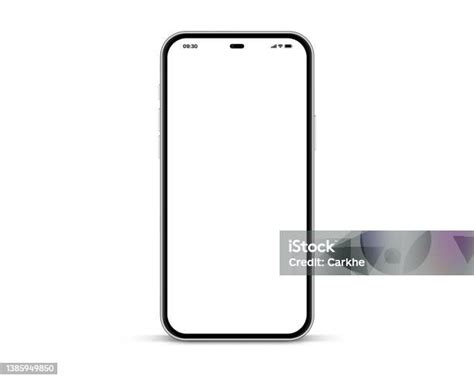 3d 고품질 벡터 스마트 폰 모형 프리젠 테이션 템플릿에 대한 매우 현실적인 모바일 장치 Ui Ux 모형 빈 화면 격리 템플릿과 휴대 전화 프레임 3d 등분 측정 그림